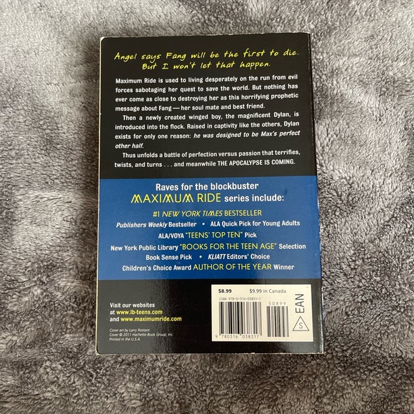 Other | James Pattersons Fang Book | Poshmark